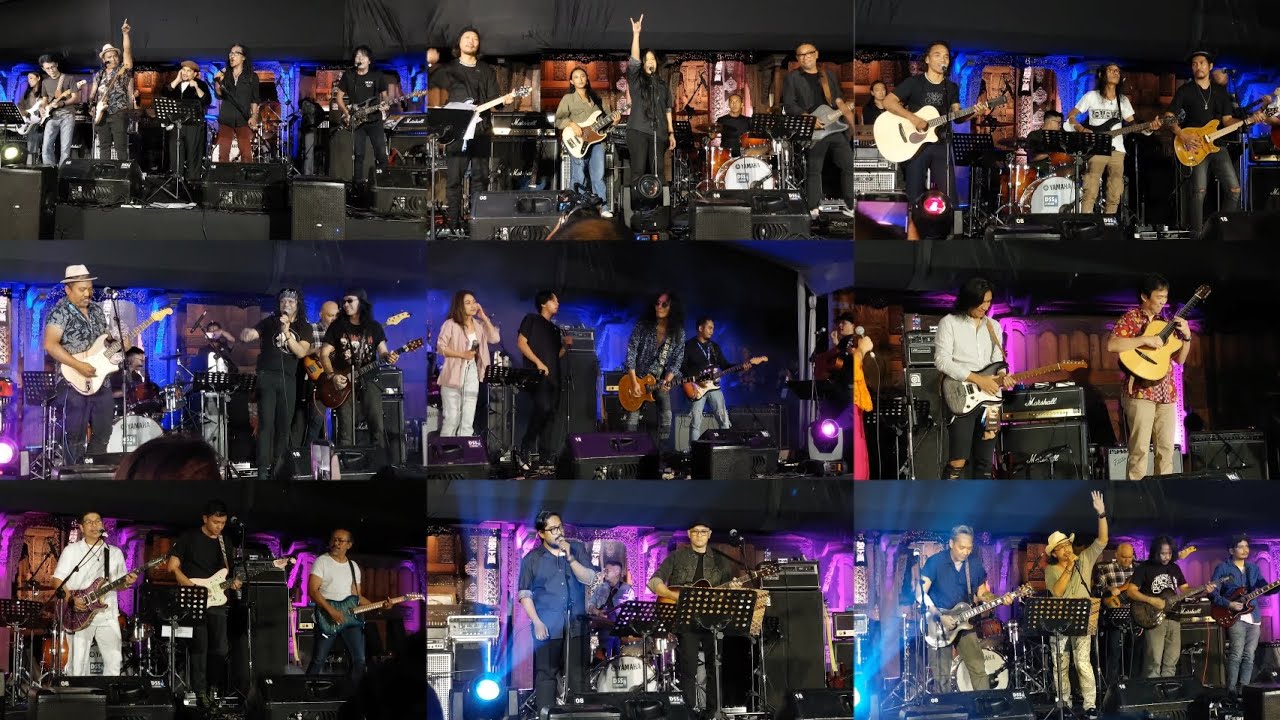 Konser amal Gitaris Untuk Negeri. Donasi untuk Cianjur. di Bentara ...