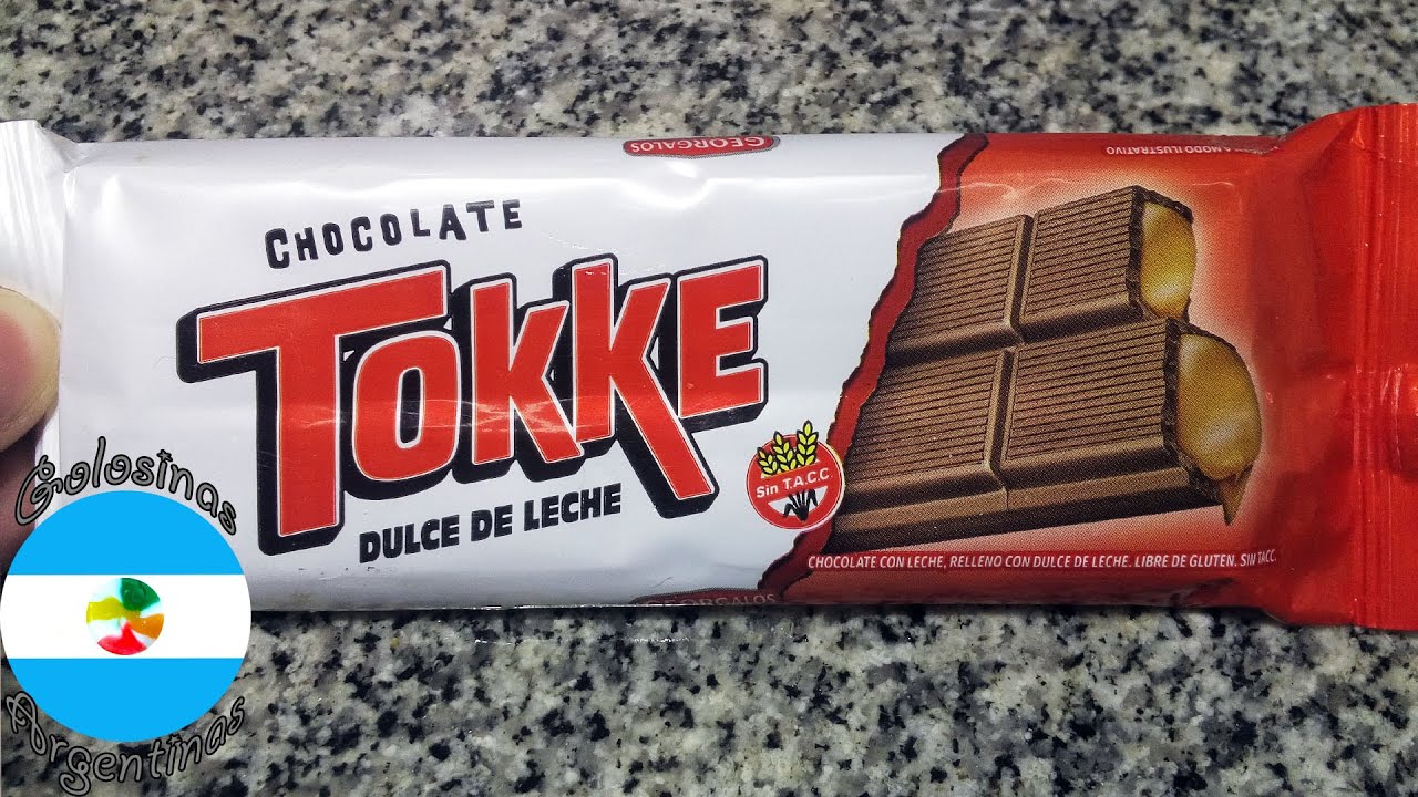 Tokke Chocolate con Dulce de Leche Georgalos - Chocolate con Leche ...