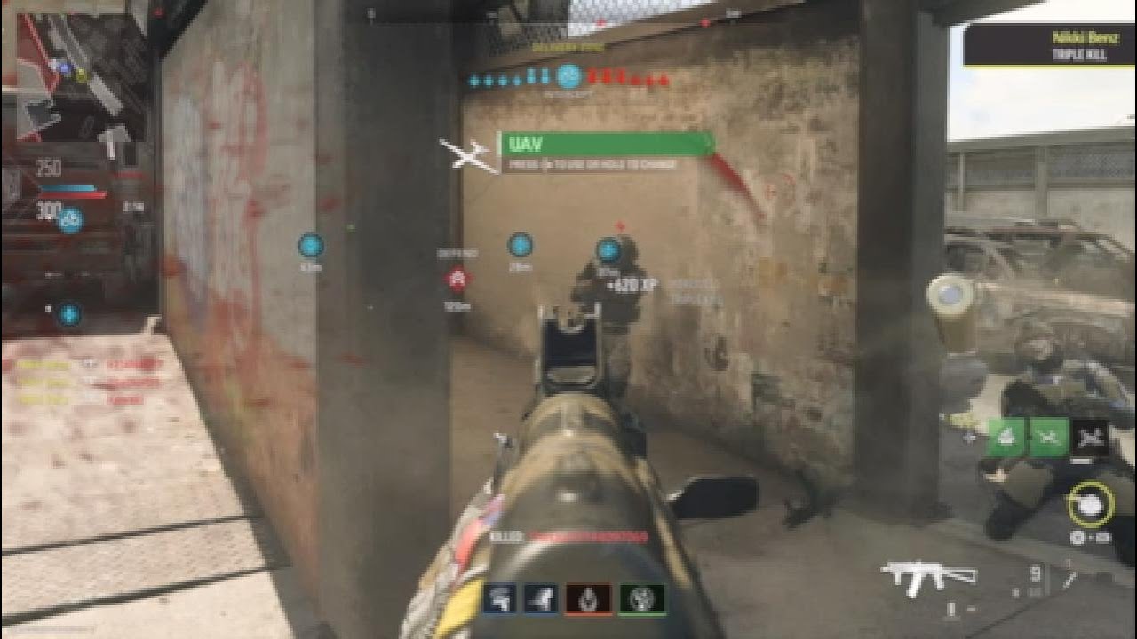 MW2 - 1v5 with the Close range Beast - YouTube