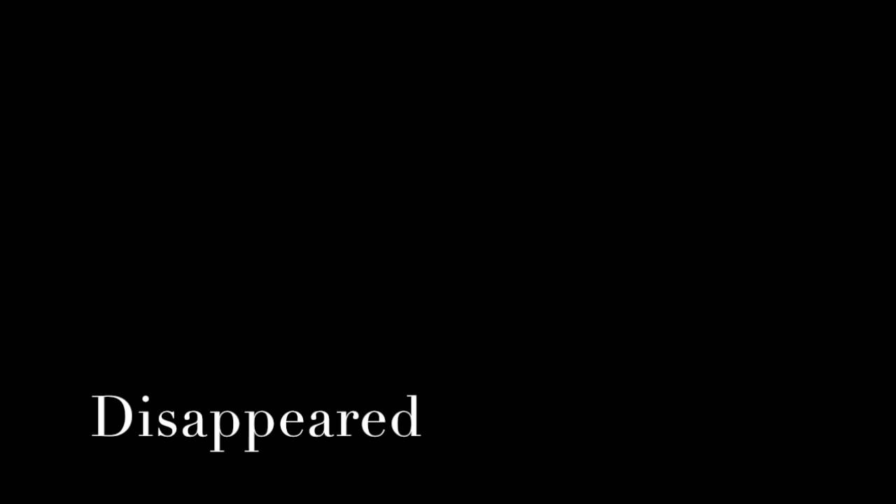 Disappeared YouTube disappeared-youtube