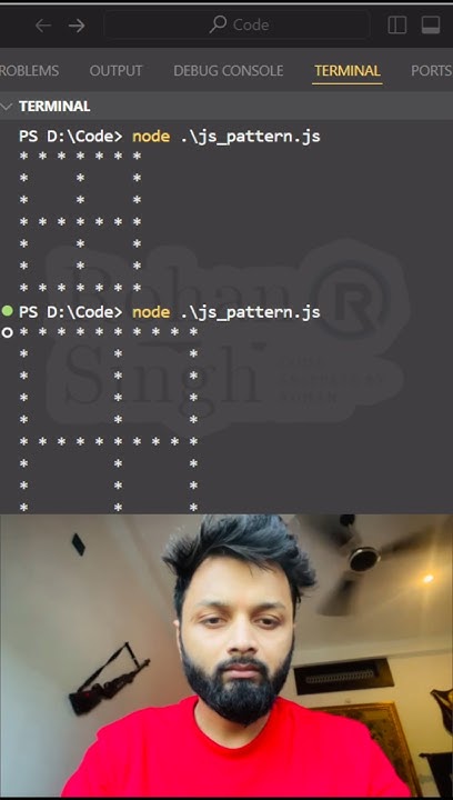 Javascript Flower Box Pattern | Javascript Tutorial #shorts #javascript #codingshorts #coderohan ...