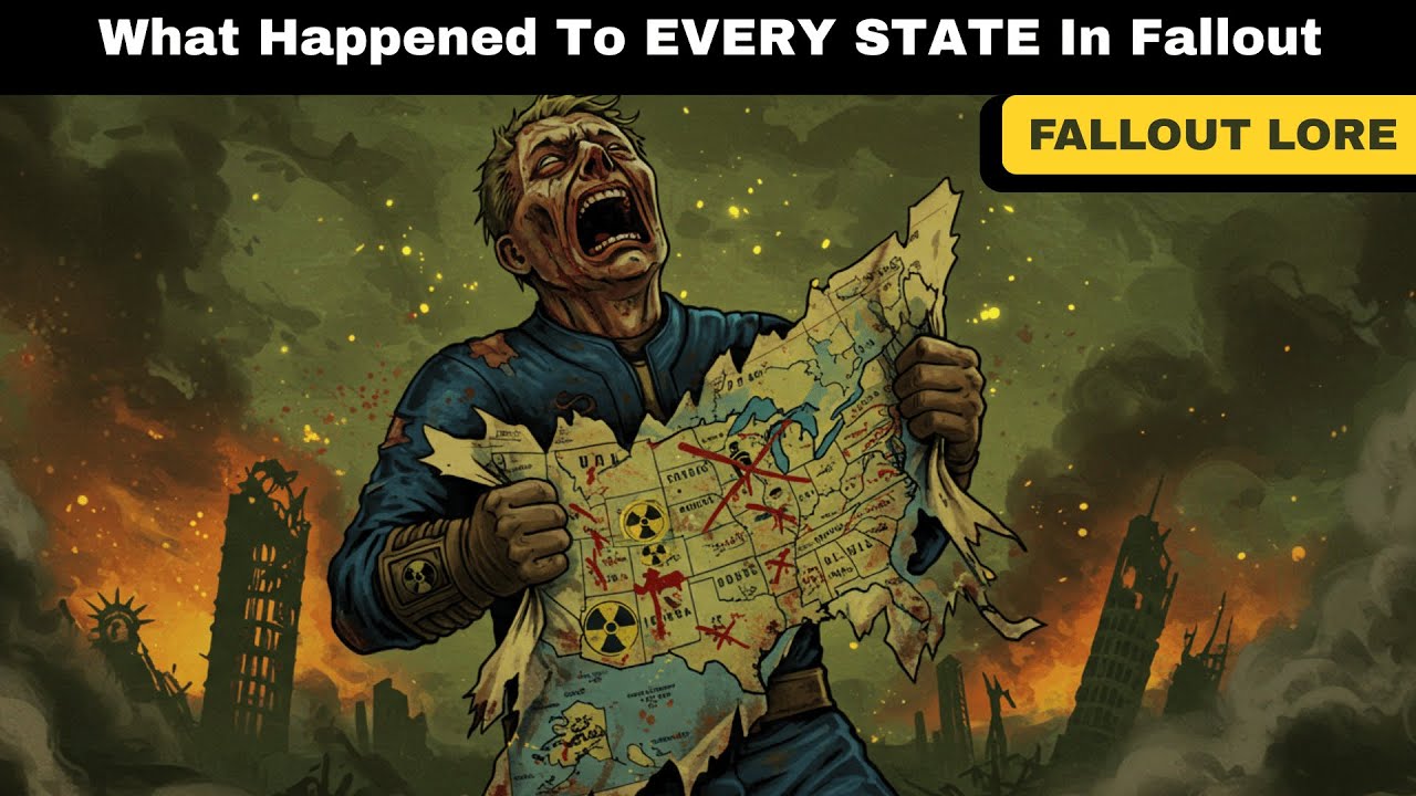 What Happened To EVERY State in Fallout After The Bombs Fell - YouTube