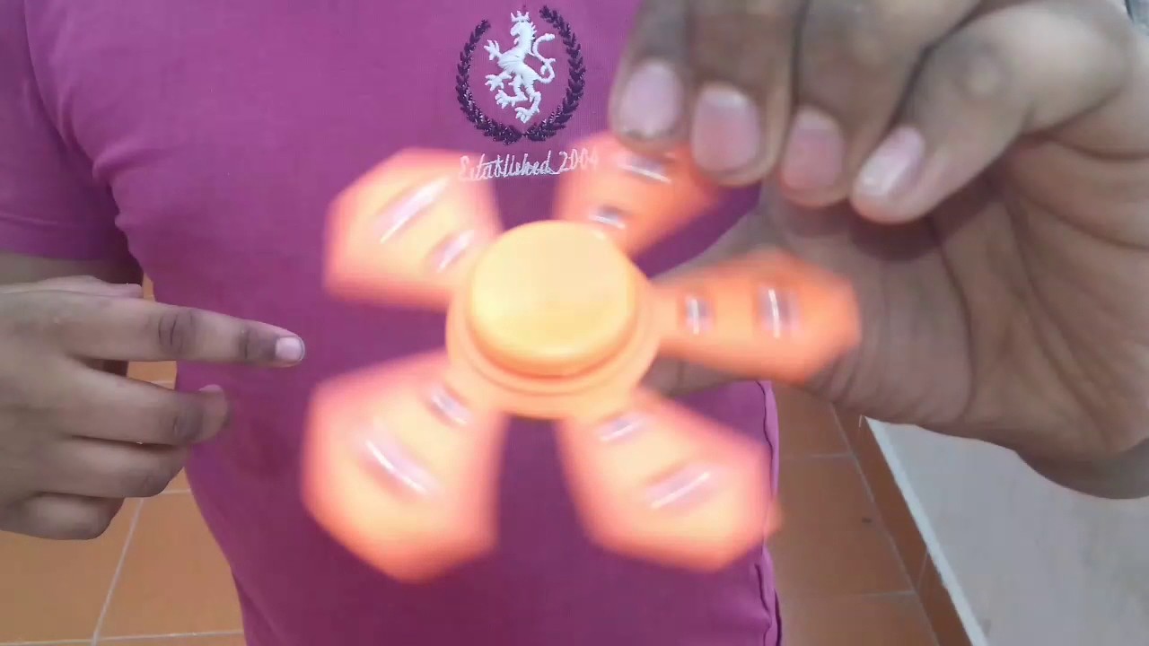 5 wings fidget spinner - YouTube
