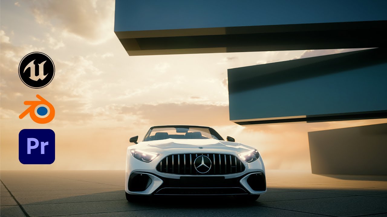 Mercedes Benz SL63 | Unreal Engine Cinematic Car Animation - YouTube