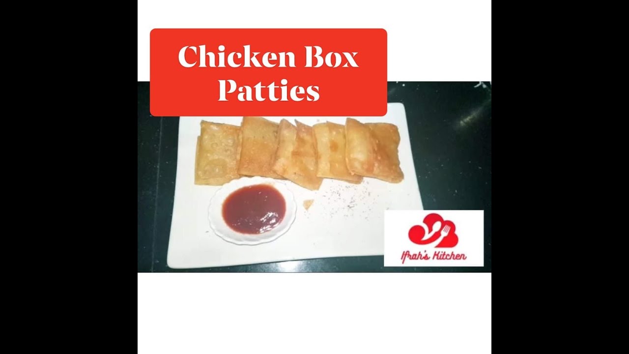 Chicken Cheese Box Patties | Chicken cheese parcels | Ramazan recipes ...