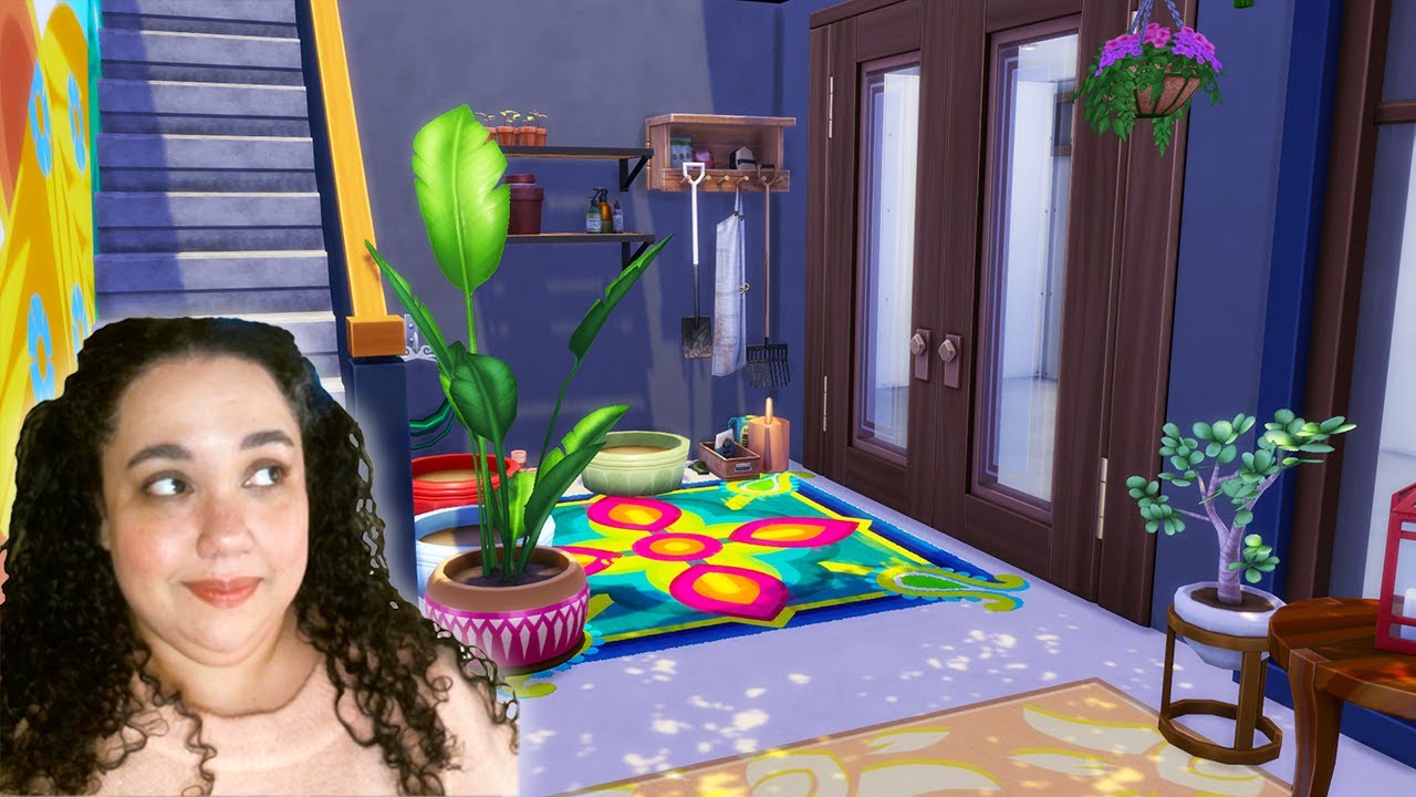 🌳🎨Walk-out basement PATIO - The Sims 4 - Chatty Build - YouTube