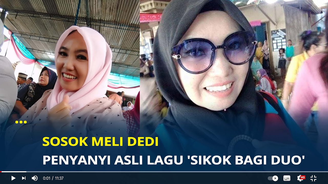 SOSOK Meli Dedi Penyanyi Asli Lagu 'Sikok Bagi Duo' yang Viral di TikTok - YouTube
