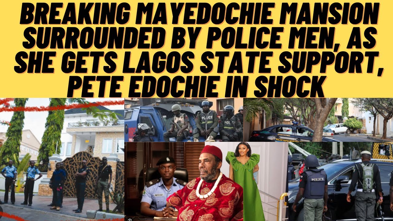 Pete edochie and nteje kinsmen in shock as may edochie displaces pollce ...