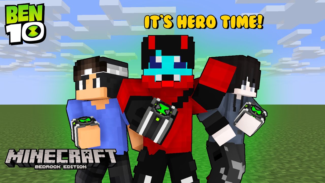 BEN 10 sa MINECRAFT PE ! - YouTube