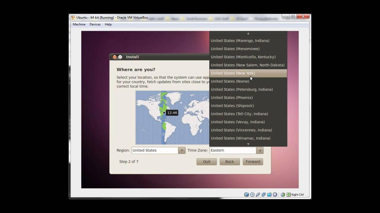Installing 32-bit Ubuntu on Oracle VM Virtualbox - YouTube