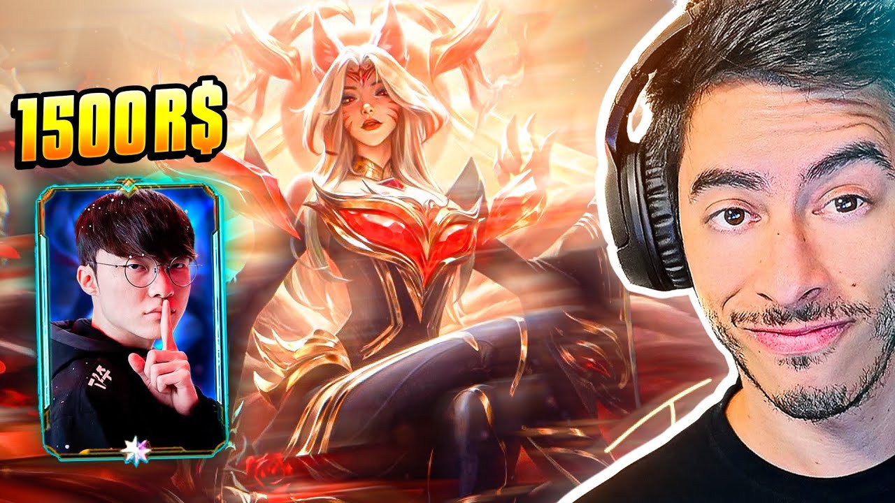 COMPREI A SKIN MAIS CARA DO LOL! - YouTube