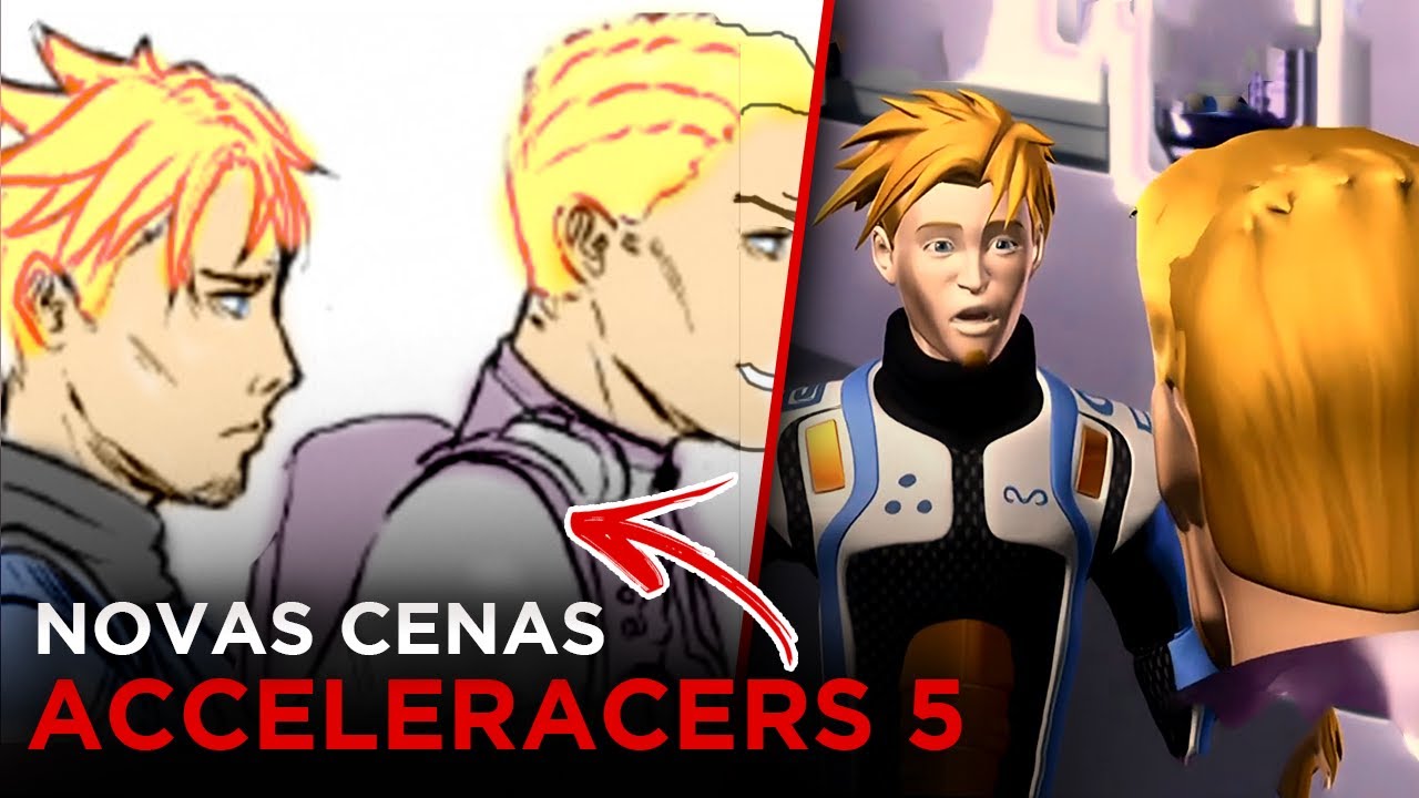 NOVIDADE! NOVAS CENAS DE ACCELERACERS 5 A LINHA DE CHEGADA JÁ ESTÃO ...