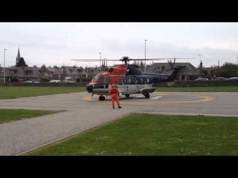Helicopter Takeoff - Aberdeen ARI - YouTube
