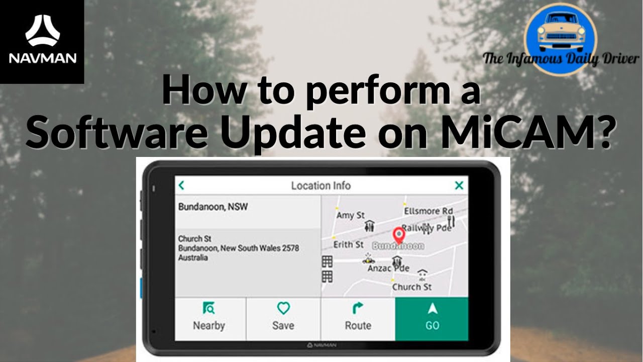 How to Update the Software of the Navman MiCAM? - YouTube