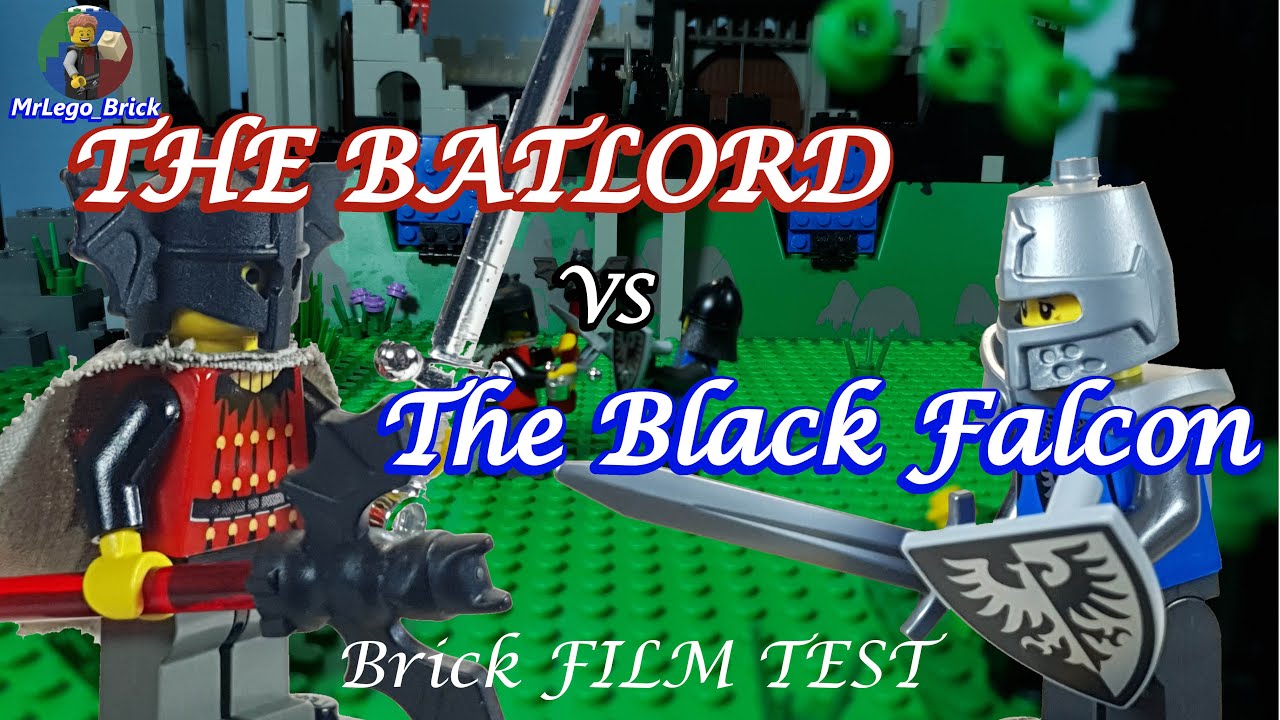 Lego Brickfilm - The Bat Lord Vs Black Falcon Battle - YouTube