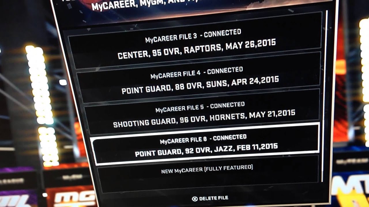 NBA 2k my player remove - YouTube