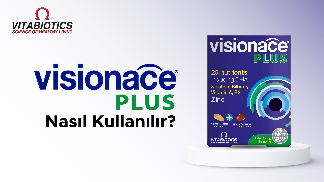 Visionace Plus Nasıl Kullanılır? | Vitabiotics - YouTube