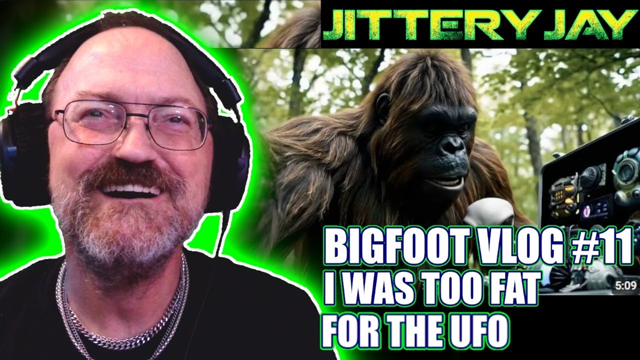 Bigfoot Vlog 11 - I was Too Fat For The UFO - First Reaction - YouTube