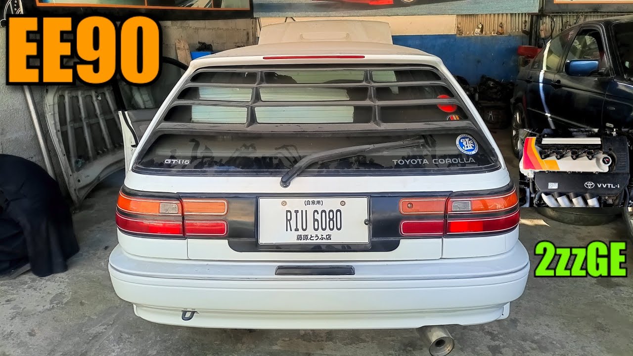 #Toyota EE90 - Getting Ready for Pakwheels ISB - 2zzGE - YouTube