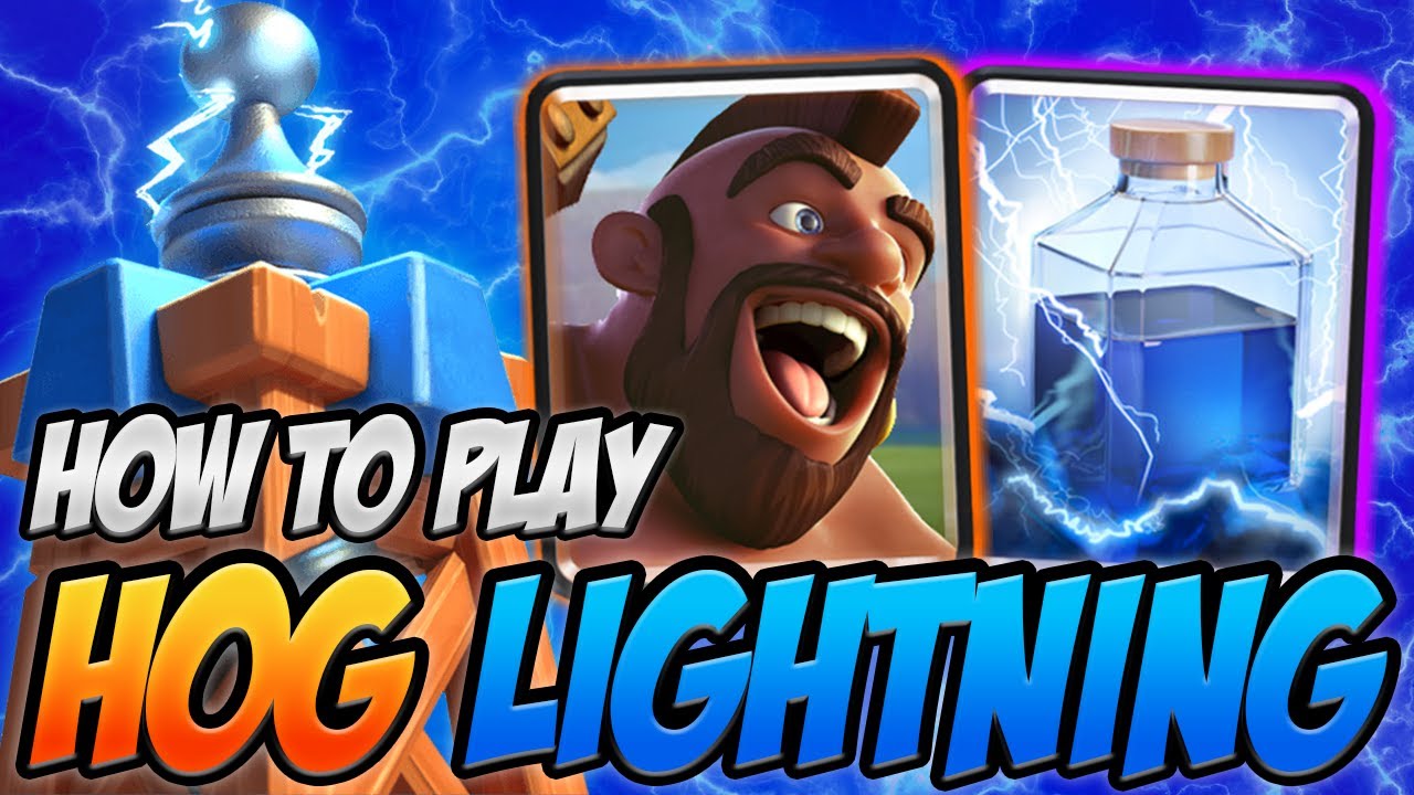 HOG LIGHTNING w/ Detailed Breakdowns in Clash Royale! - YouTube