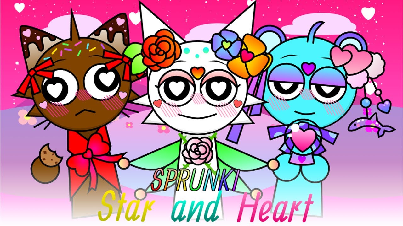 Sprunki Star and heart (Beware of fancy and gorgeous spanki) - YouTube ...
