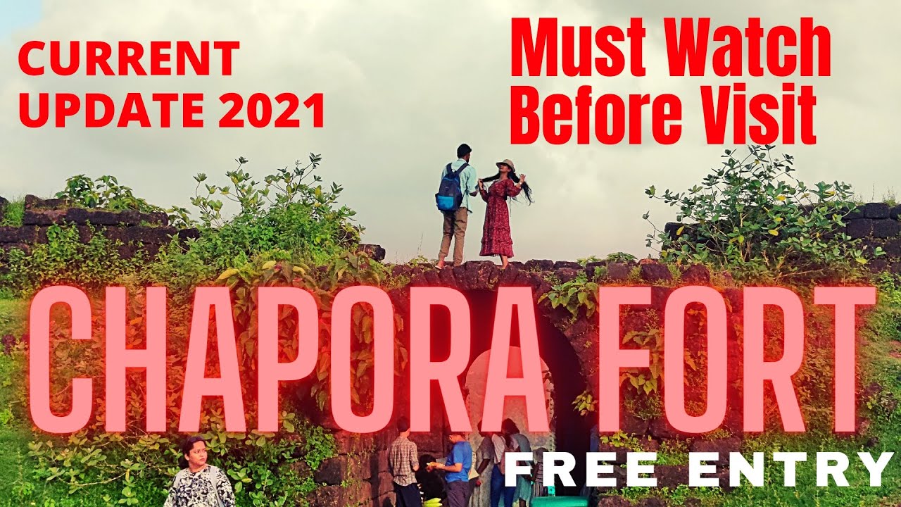 Chapora fort | Current update 2021 | Famous forts in Goa | Goa vlog I ...