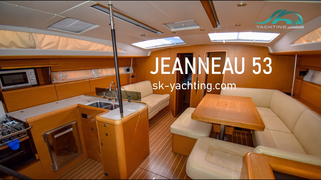 Jeanneau 53 | SK-Yachting | Instant Zero | inside - YouTube
