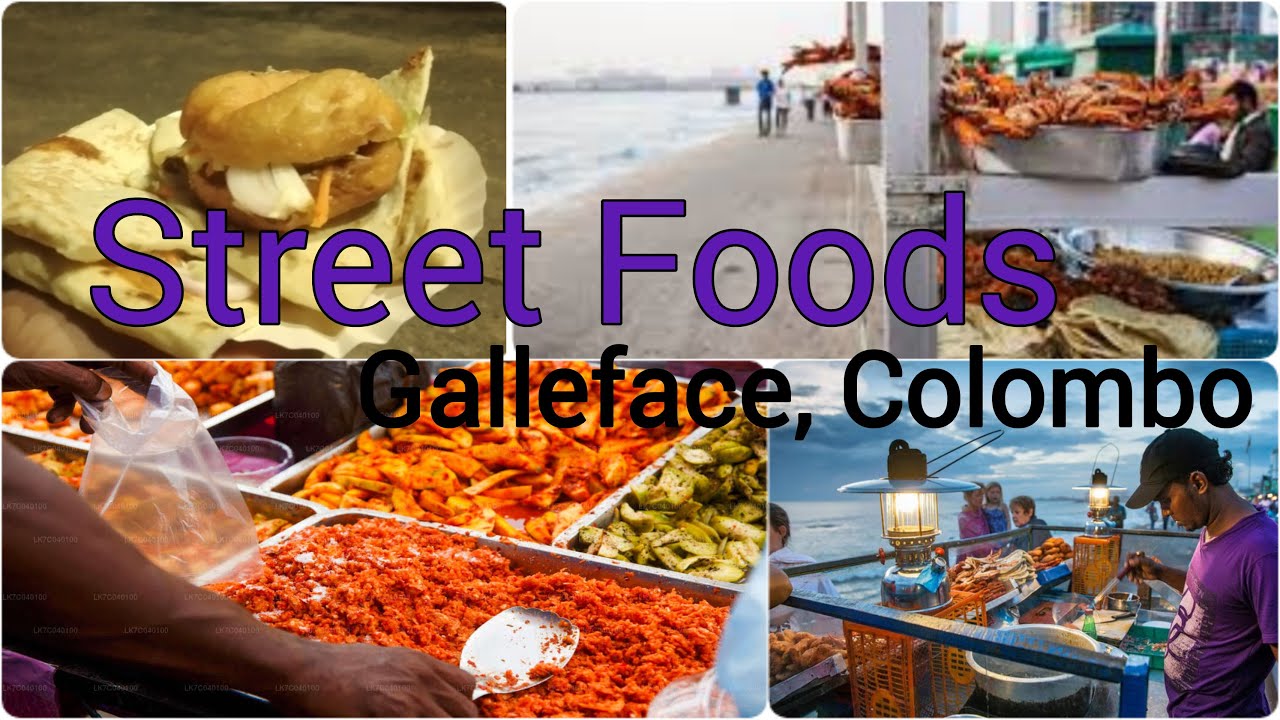 Sri Lankan Street Foods Galle face, Colombo | 斯里兰卡街头食品 加勒菲斯 (Galleface ...