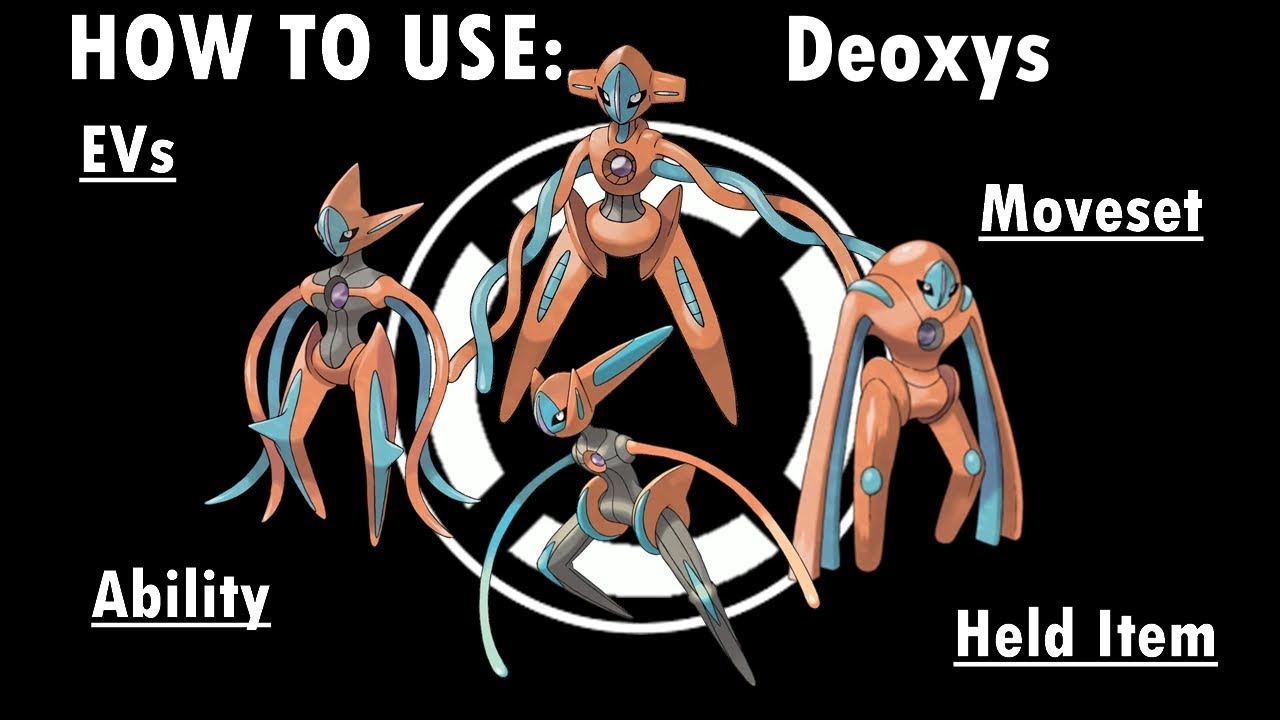 Competitive Guides- How To Use Deoxys - YouTube