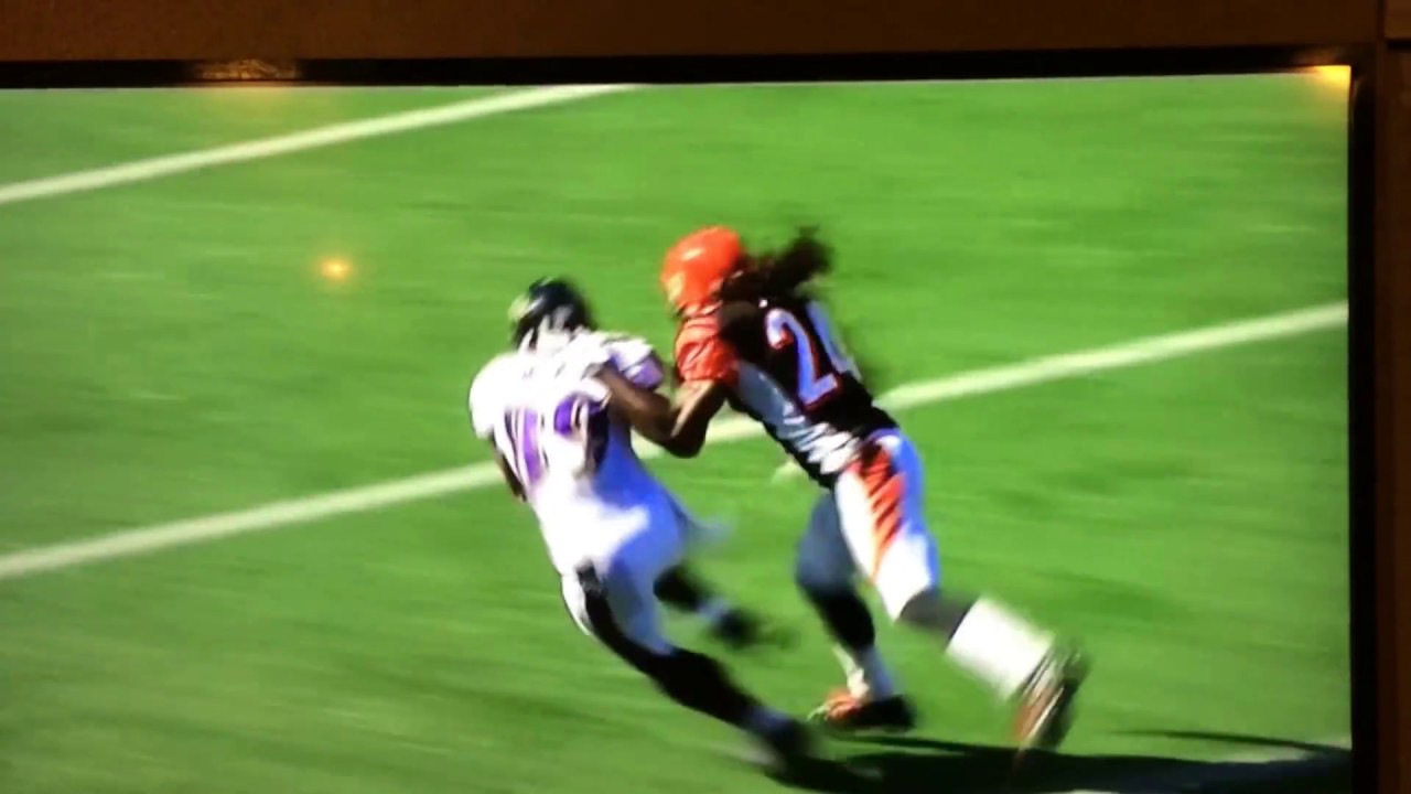 Steve Smith Brutal Stiff Arm 9-7-2014 TD Ravens HD 1080 High Definition ...