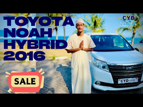 Great Deal on Toyota Noah Hybrid 2016 || Efficiency Meets Comfort || Presenter Athman - YouTube
