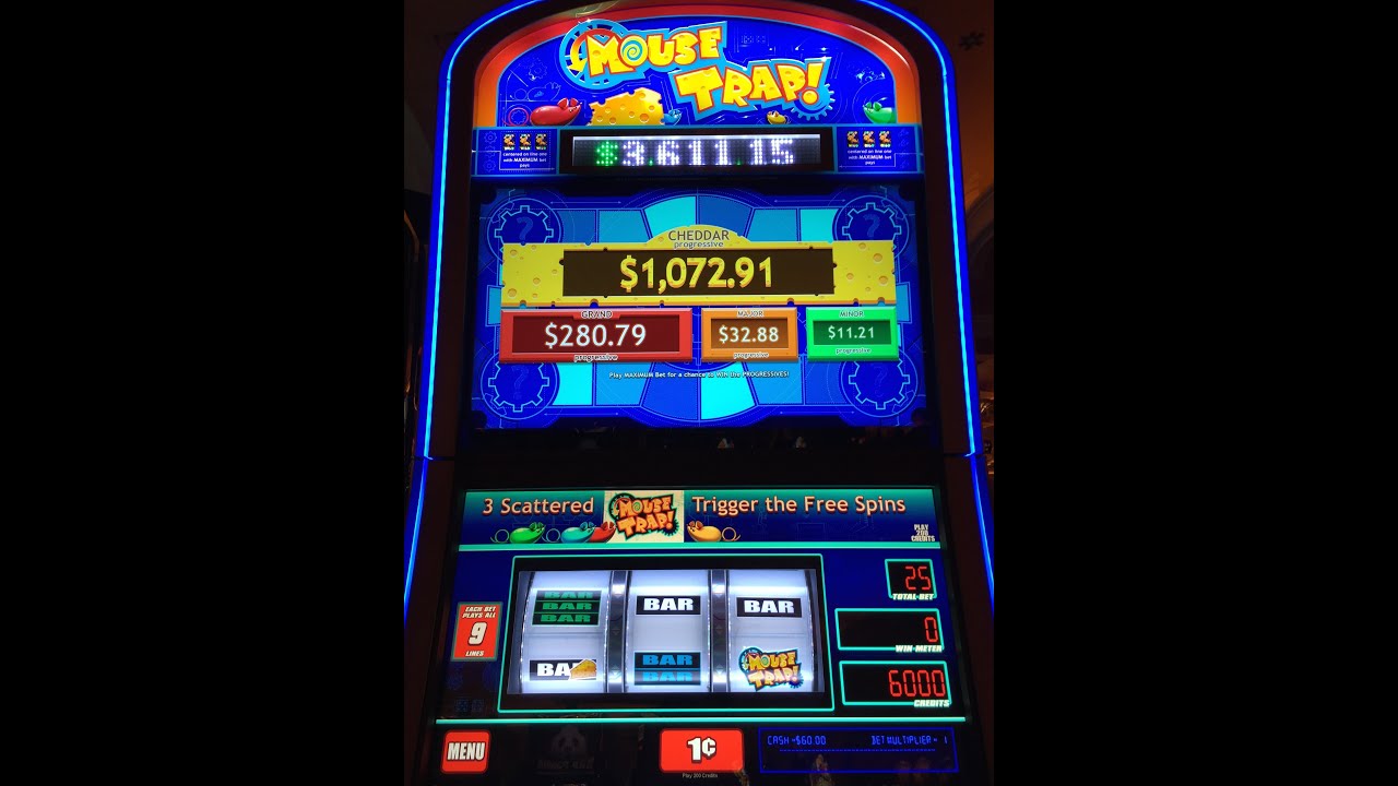 WMS Mouse Trap Slot: Live Play & Bonus - YouTube