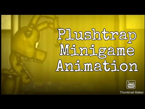 [FNAF] Plushtrap minigame dc2 Animation (TEST) - YouTube