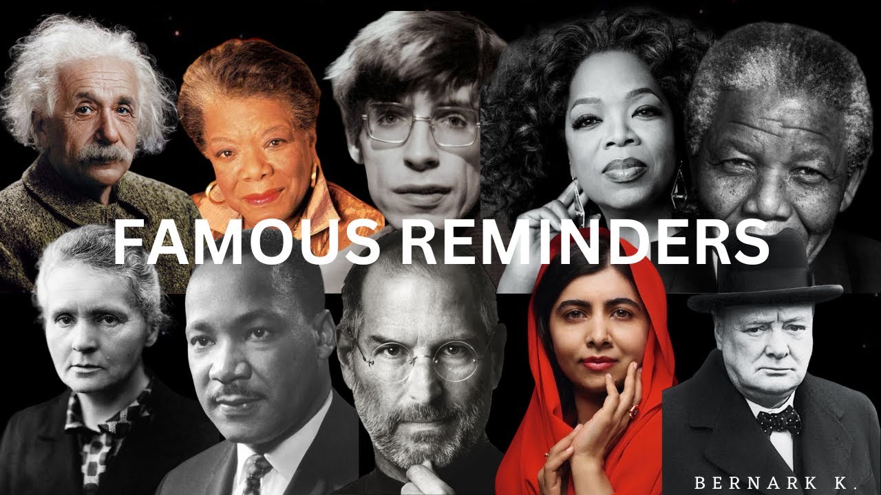 Famous Reminders| Poem | RhythmicResonance | Bernard K - YouTube