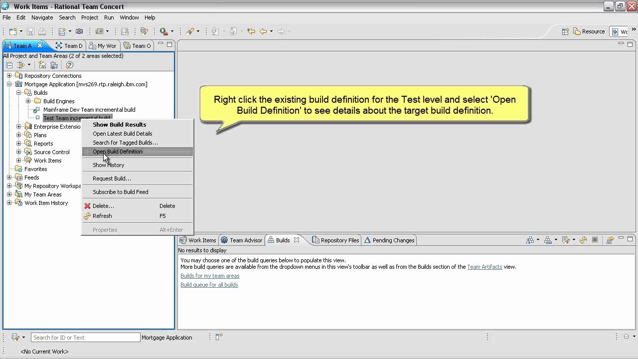 Rational Team Concert: Using the Enterprise Extensions component ...