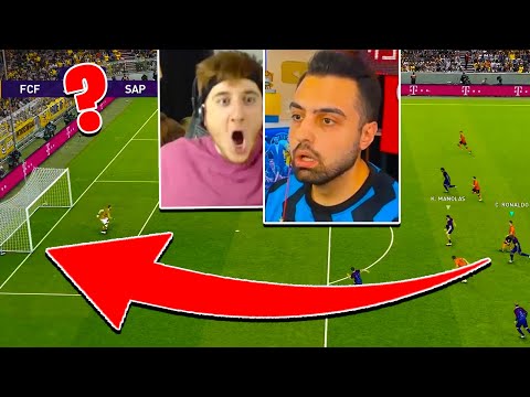 ÜMİDİ'YE C.RONALDO İLE ÇALIMLI 36 METRE PLASE GOL ATTIM VE ÇILDIRDI ! TARİHİ FARK ! ÜMİDİ VS EMJAN !