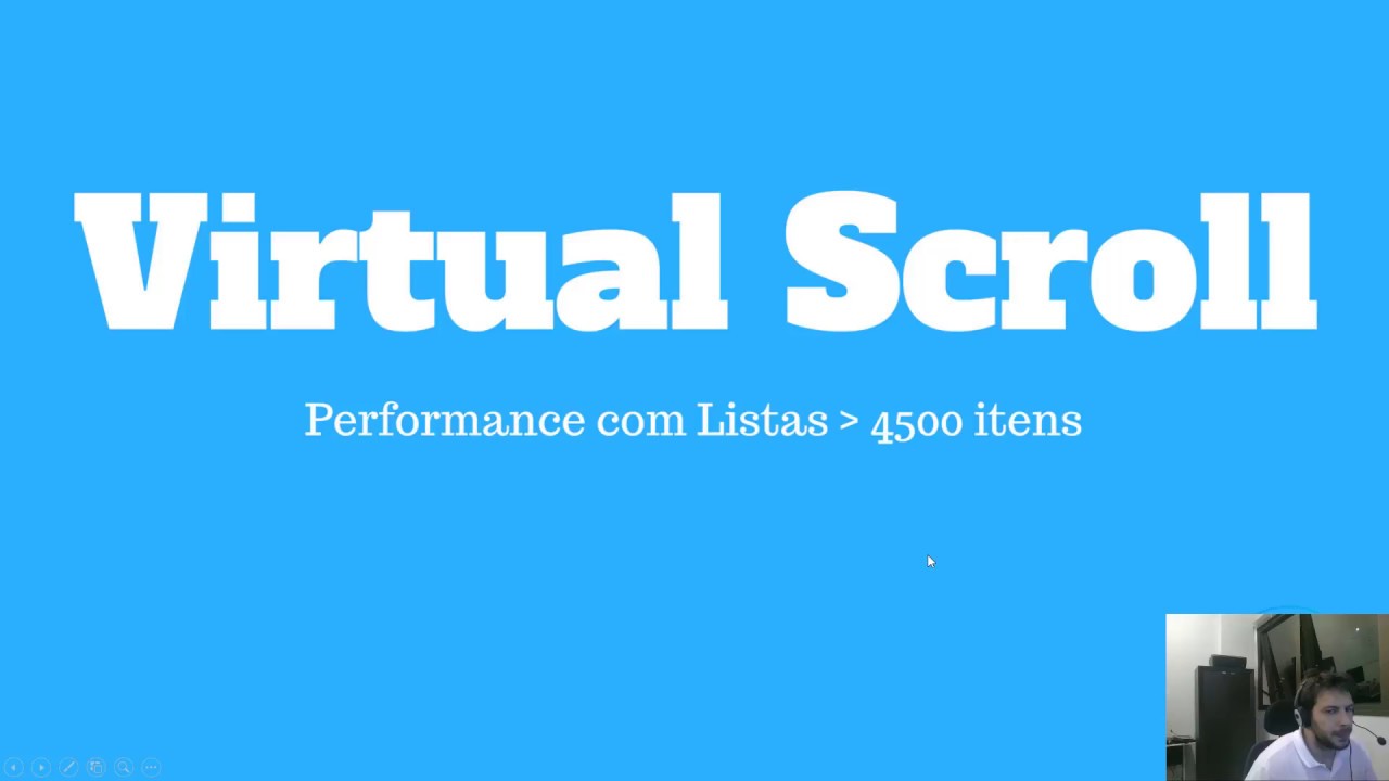 Virtual Scroll — Performance em listas com muitos itens 4500 Ionic 2 - YouTube