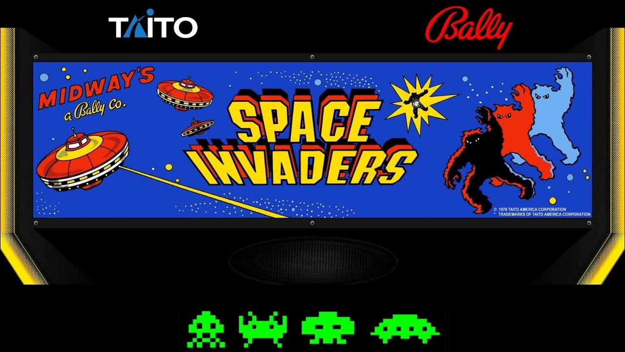 Space Invaders (Arcade/Midway´s) Longplay [44] - YouTube