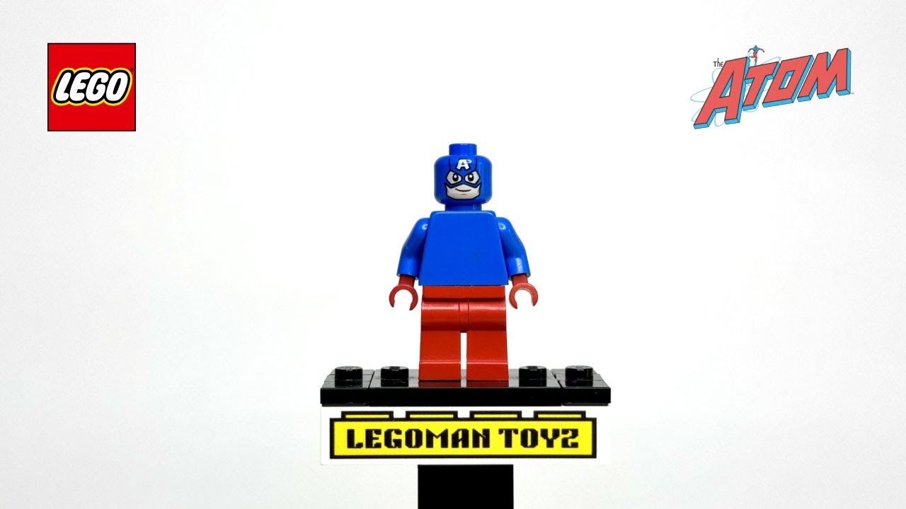Lego Custom ATOM Minifigure - Ray Palmer - YouTube