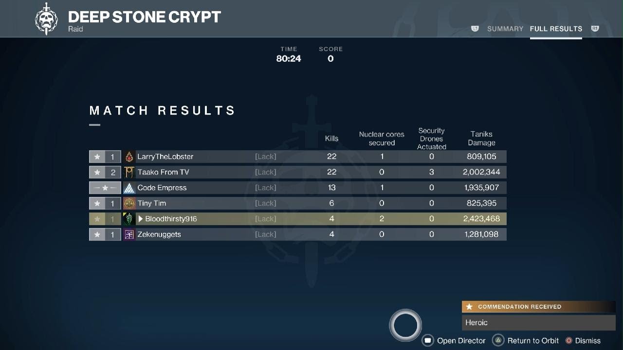 #Destiny #Destiny2 #D2 DSC Deep Stone Crypt Raid: Final Encounter ...