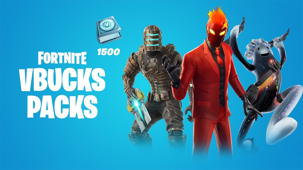 All Skin bundles which includes V Bucks - YouTube