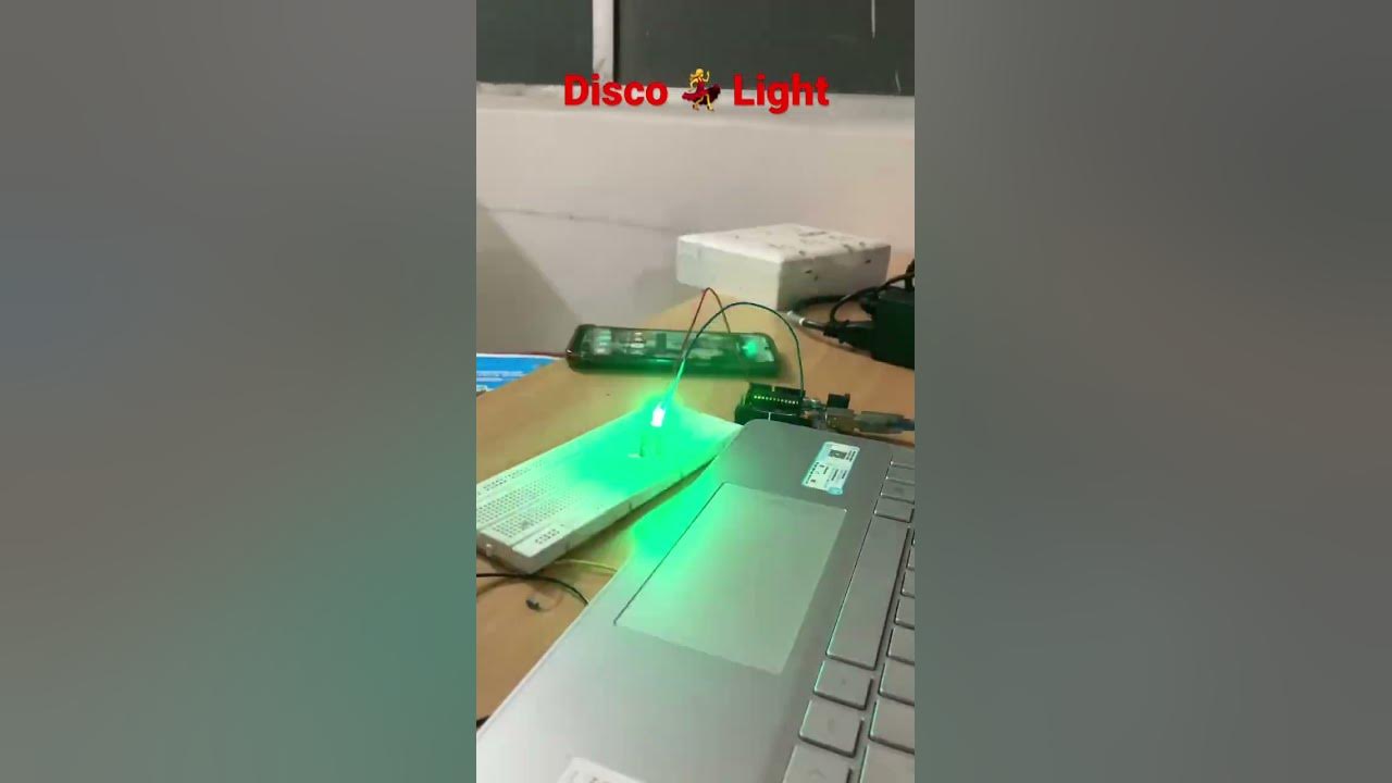 Disco light using Arduino uno #electronic #arduino - YouTube