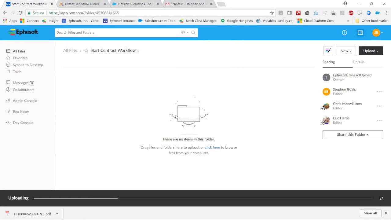 Ephesoft, Nintex and Box: Contract Processing to Salesforce - YouTube