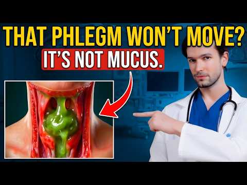 That Phlegm Stuck in Your Throat Is Not Mucus — Here's the Real Cause (And What Actually Works)