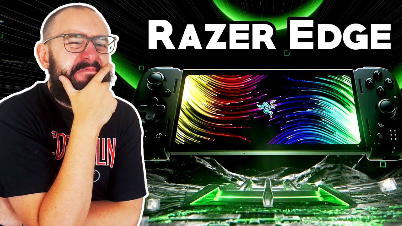 Test de la RAZER EDGE : le PROTOTYPE d'une bonne console portable - YouTube