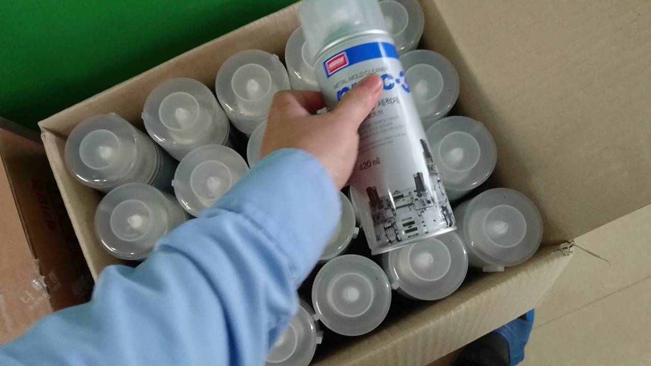 Bình xịt vệ sinh khuôn Nabakem PMC-3, Powerful Mold Cleaner PMC-3 - YouTube