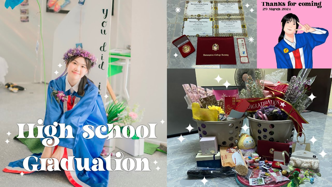 Assumption College Rayong | vlog#31 “ Inkkymoel’s graduation ceremony ...