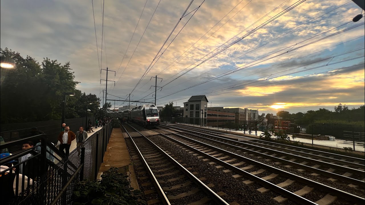 NJCL & NEC Rail Action 9/30/23 - YouTube