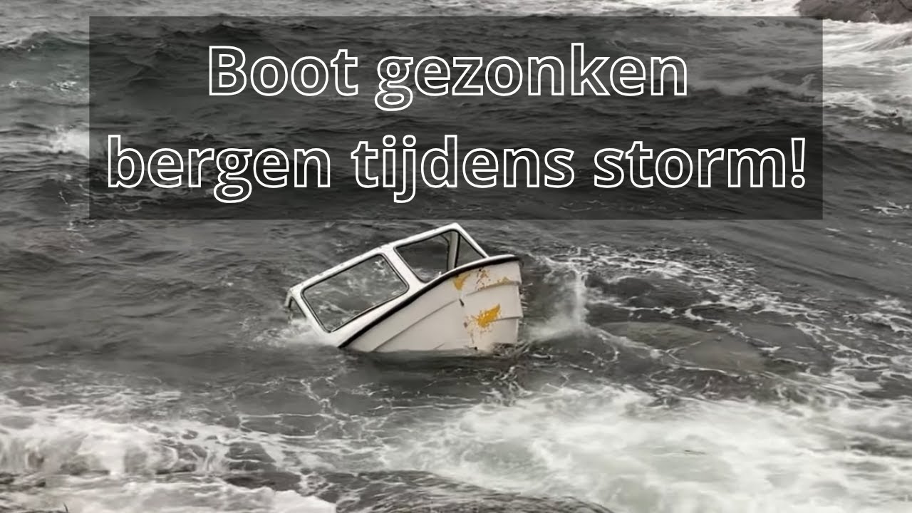 Boot gezonken! | Wonen in noorwegen - YouTube