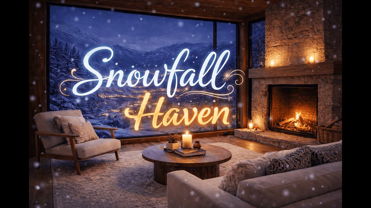 Peaceful Snowfall ️ Deep Calm Winter Background Sounds - YouTube